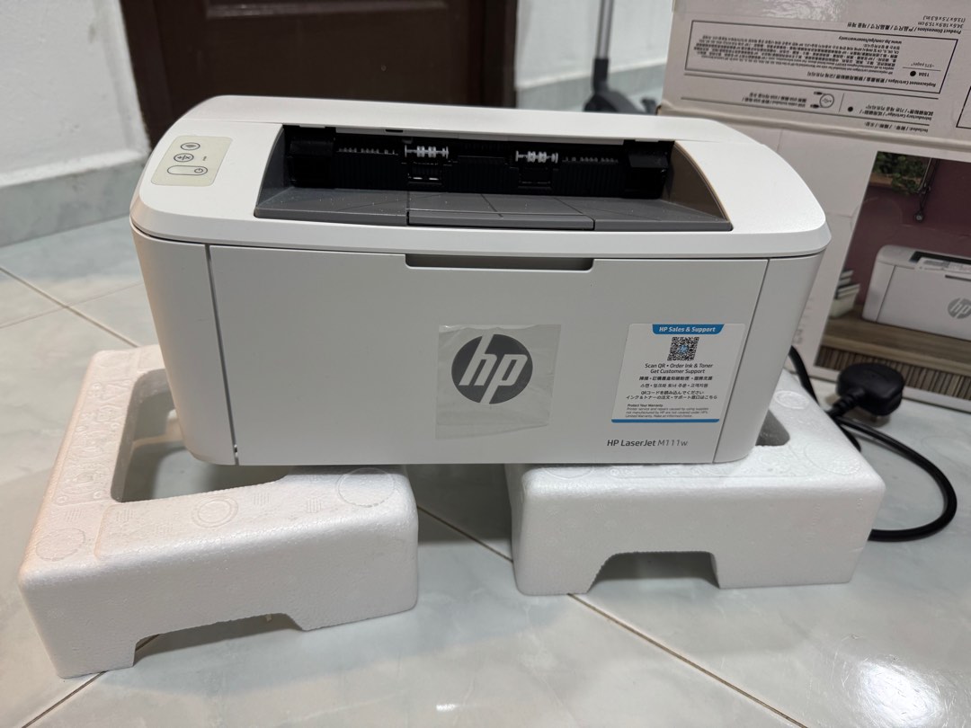 HP LaserJet M111w Printer - used once, Computers & Tech, Printers ...