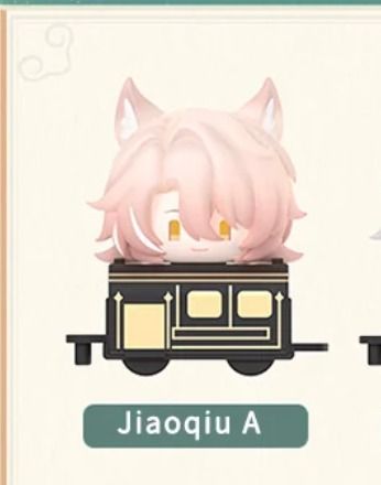 HSR Honkai Star Rail jiaoqiu fugue dr ratio stackable train toy blind ...