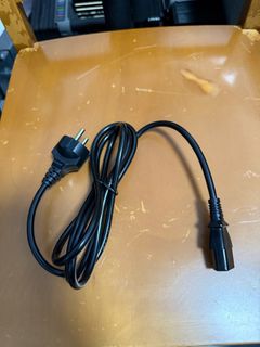 PC power cable, Computers & Tech, Parts & Accessories, Cables ...