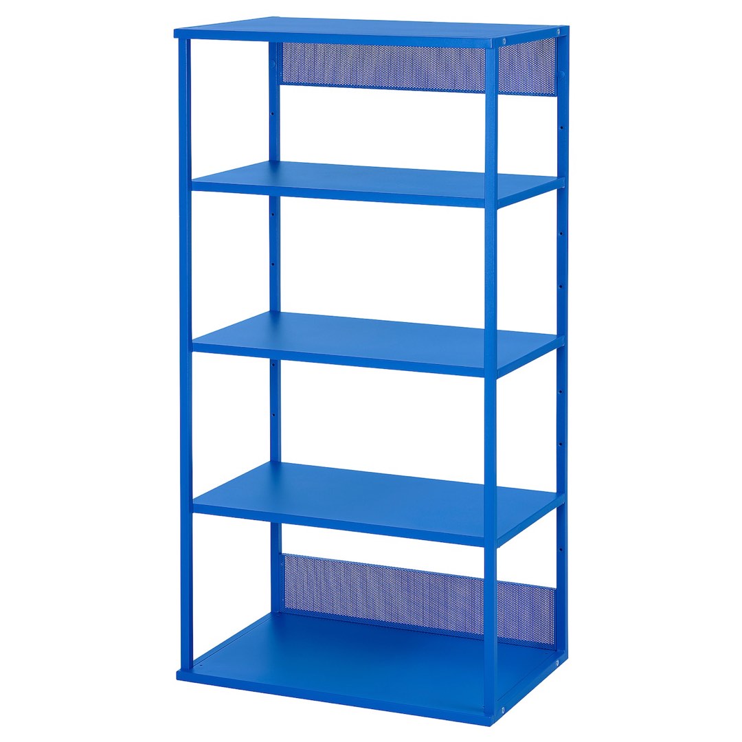 IKEA Shelf Blue Plasta, Furniture & Home Living, Furniture, Shelves ...