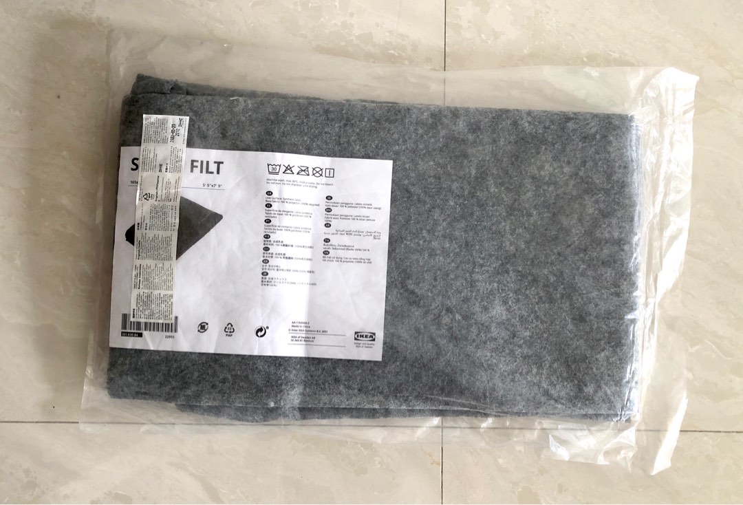 IKEA STOPP FILT Felt Pad, Furniture & Home Living, Home Decor ...