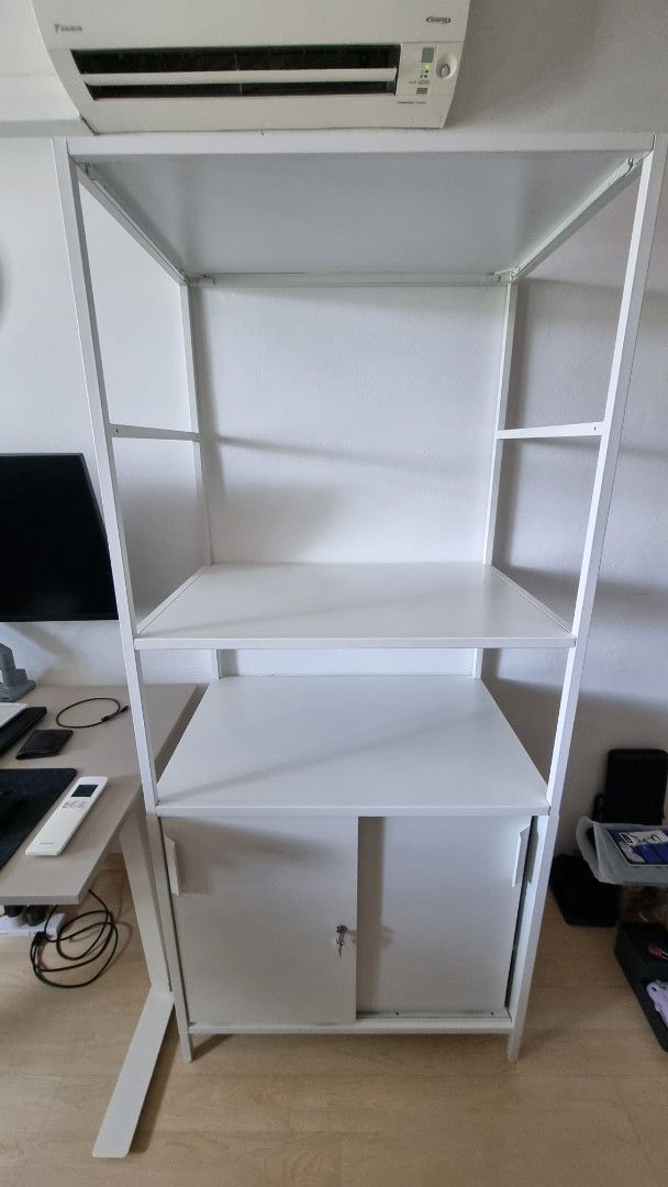 IKEA Trotten Storage Cabinet with Sliding Door, Furniture & Home Living ...