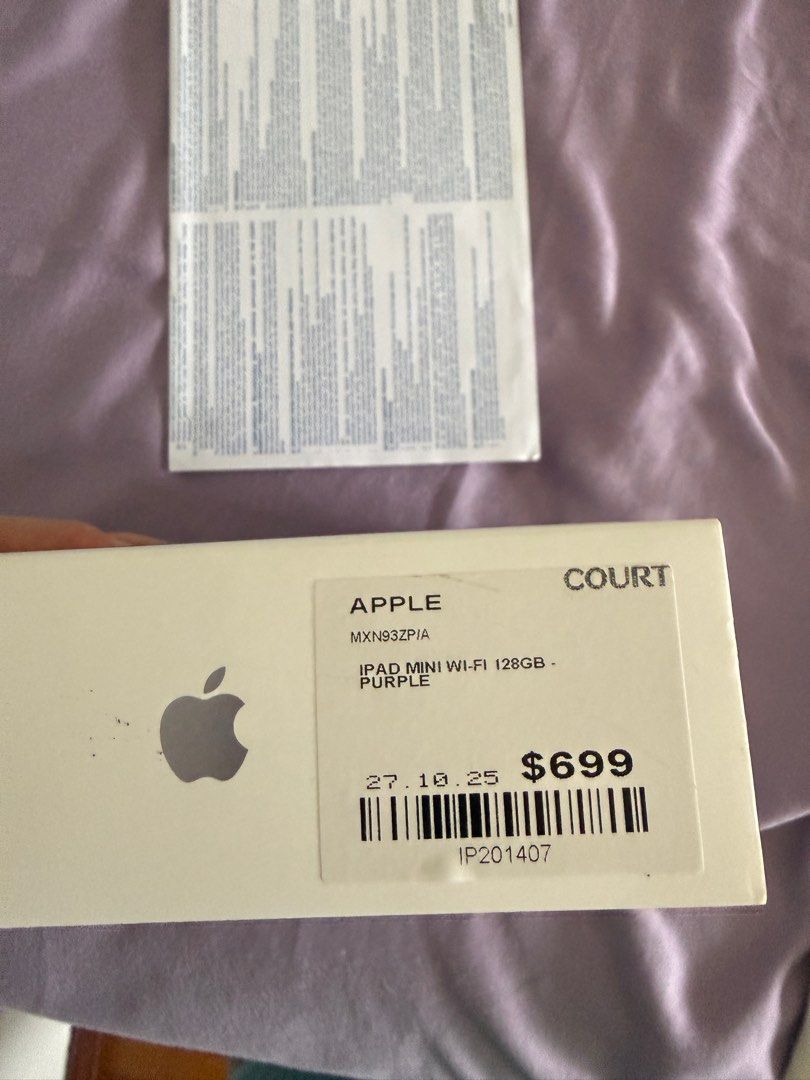iPad mini (A17 Pro) 8.3" WiFi (2024) 128GB Purple, Mobile Phones ...