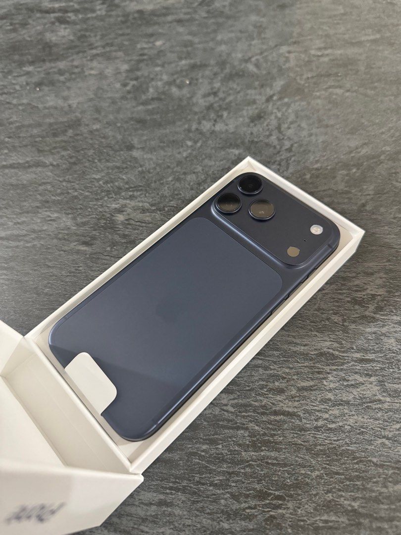 iPhone 17 Pro Max 256GB Deep Blue, Mobile Phones & Gadgets, Mobile ...