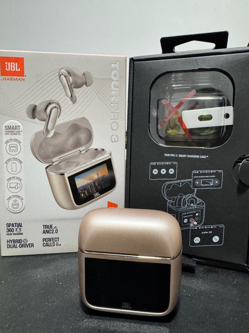 JBL Tour Pro 3 True Wireless Earbuds, Audio, Earphones on Carousell