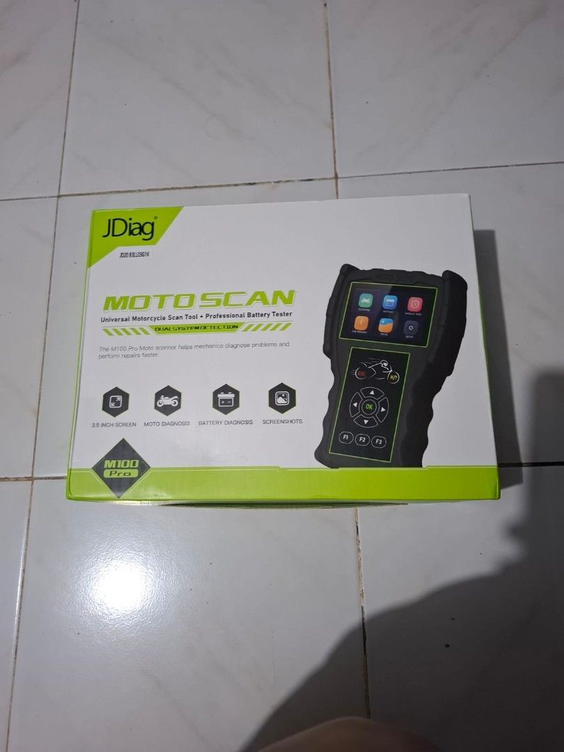 JDiag MotoScan M100 Pro Motorcycle Diagnostic Tool, Commercial ...