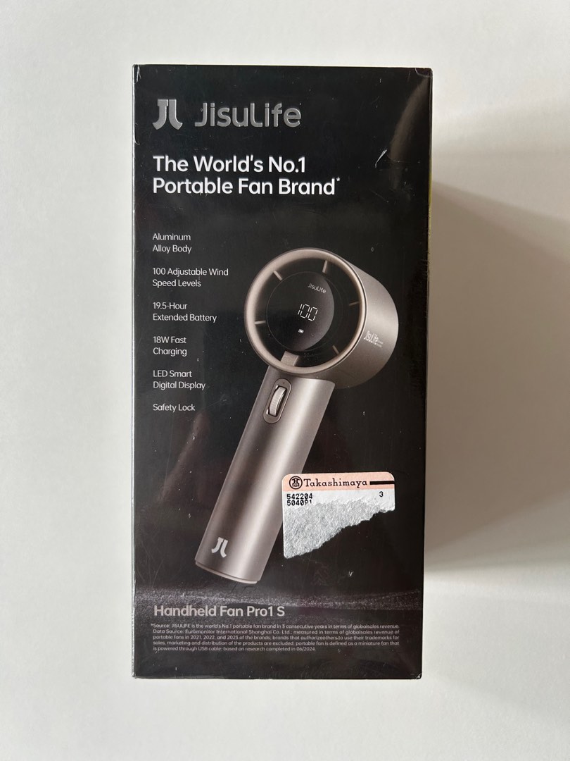 JisuLife Handheld Fan Pro1 S, Furniture & Home Living, Lighting & Fans ...