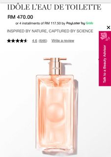 Lancome Idole Le Grand Parfum 100ml, Beauty & Personal Care, Fragrance ...