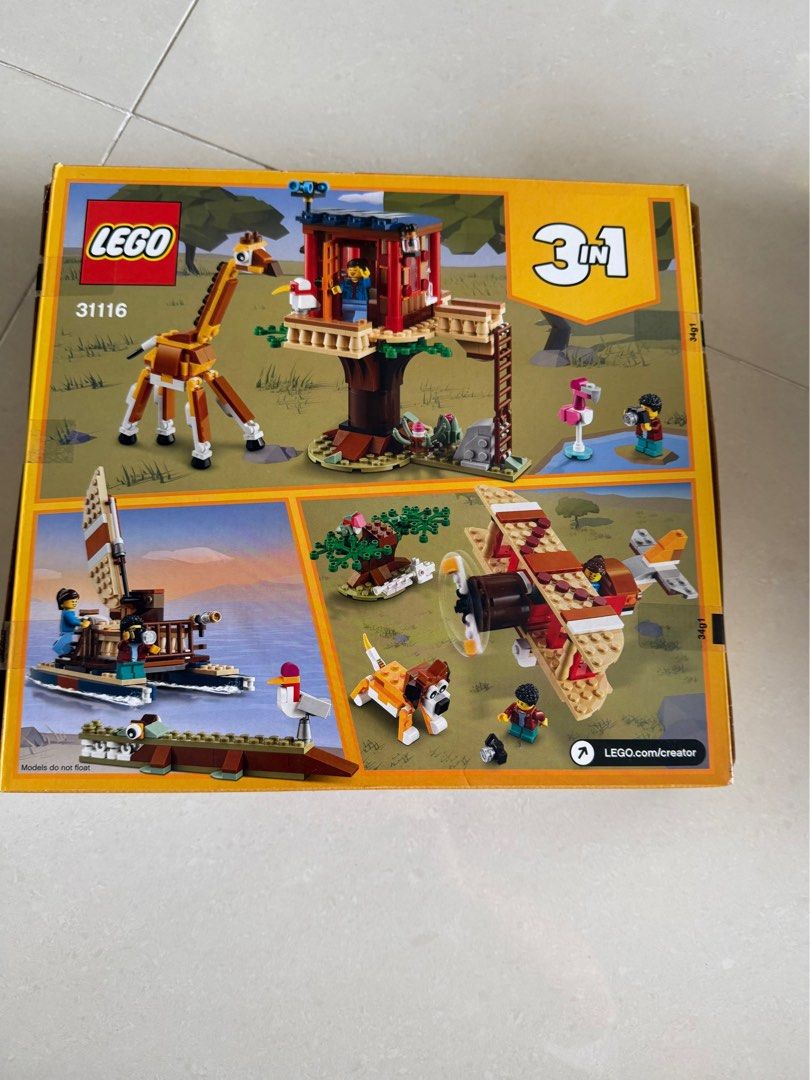 Lego creator 31116 safari tree house 3 in 1 year, Hobbies & Toys, Toys ...