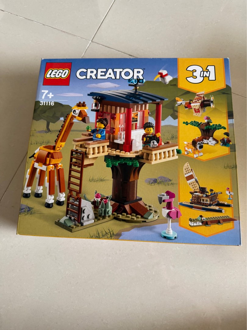 Lego creator 31116 safari tree house 3 in 1 year, Hobbies & Toys, Toys ...