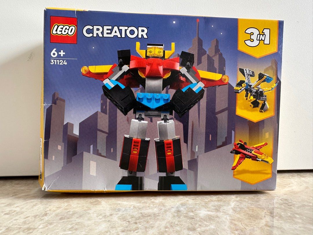 LEGO Creator 3-in-1 Robot 31124, Hobbies & Toys, Toys & Games on Carousell