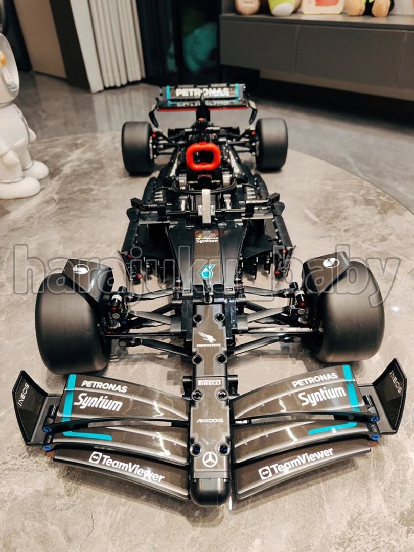 Lego Mercedes Benz F1 racing Car static building blocks 樂高梅賽德斯F1賽車靜態積木 ...