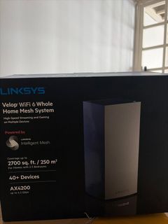 Linksys Velop WiFi 6 MX4200 Router, Computers & Tech, Parts ...