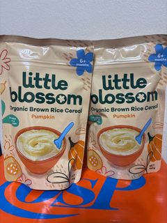 Little Blossom Organic Brown Rice Cereal - Apple & Spinach, Babies ...