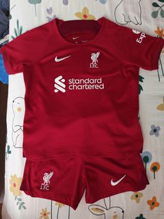 Liverpool away kids/youth jersey set 25/26, Babies & Kids, Babies ...