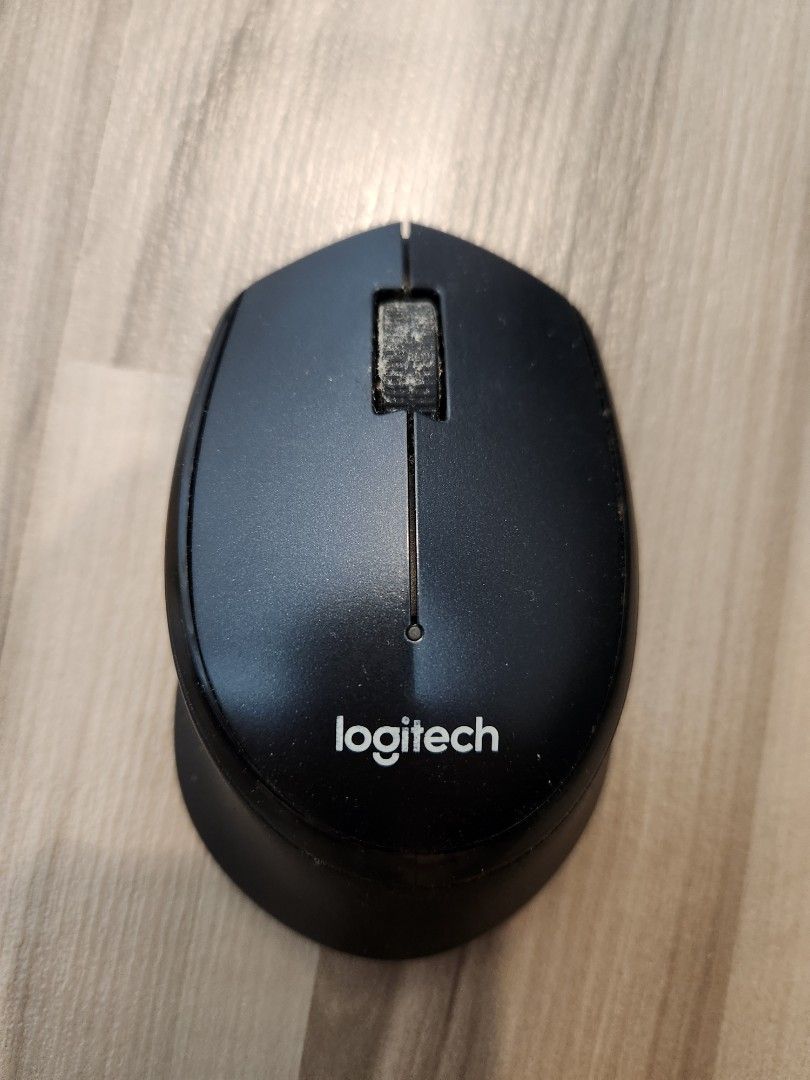 Logitech M330 Wireless Mouse - Black, Computers & Tech, Parts ...