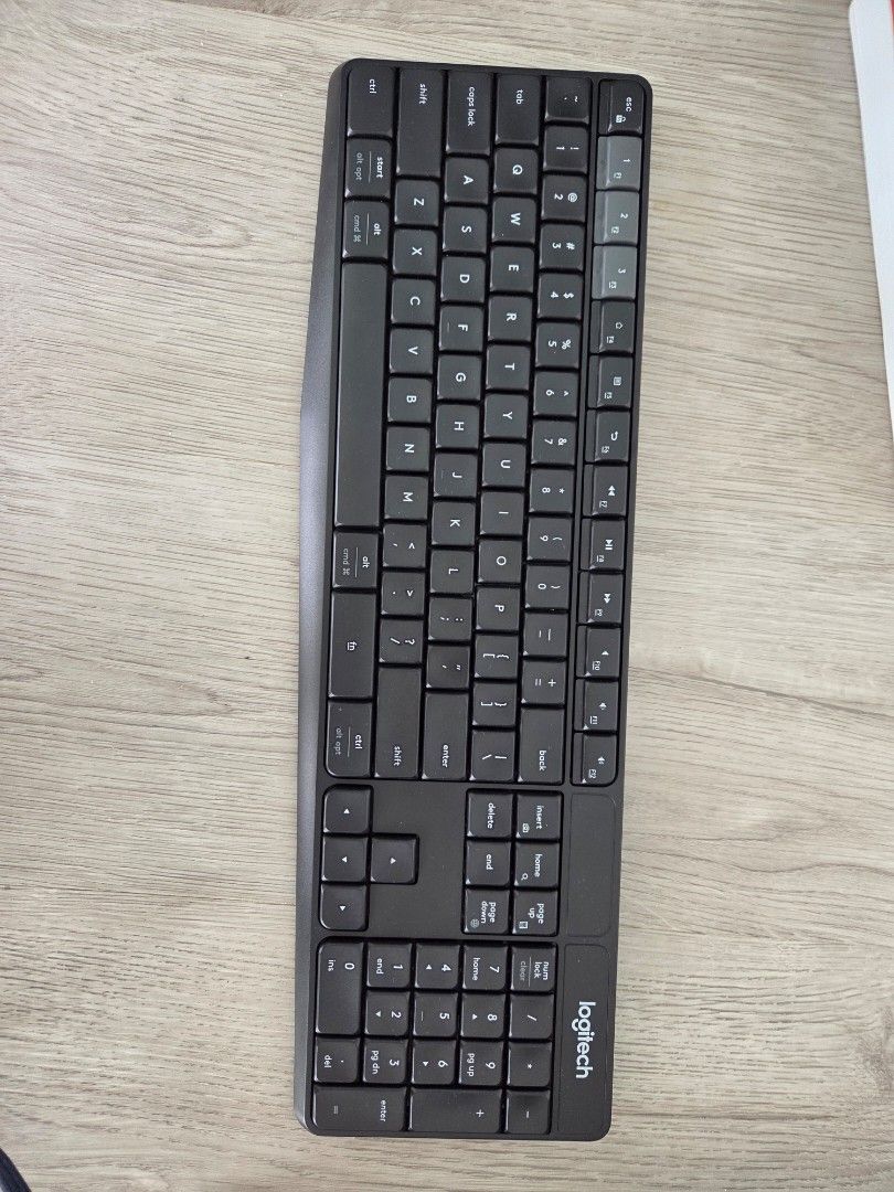 Logitech Wireless Keyboard, Computers & Tech, Parts & Accessories ...