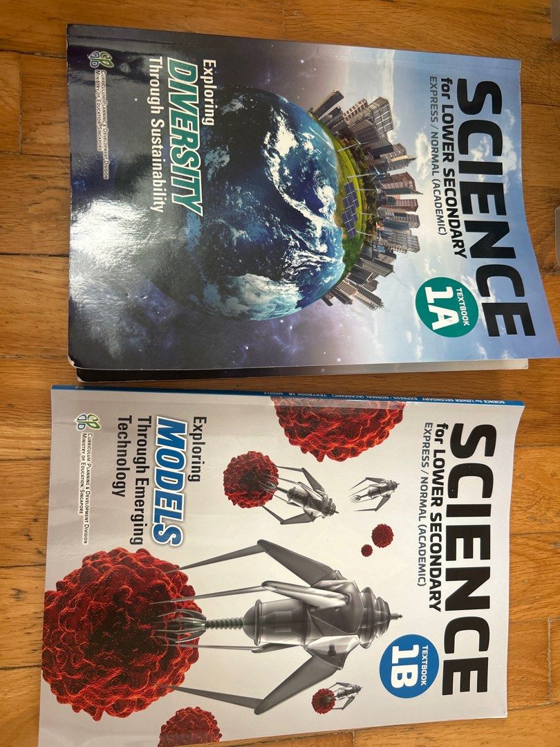 Lower Secondary Science Textbook 1A & 1B, Hobbies & Toys, Books ...