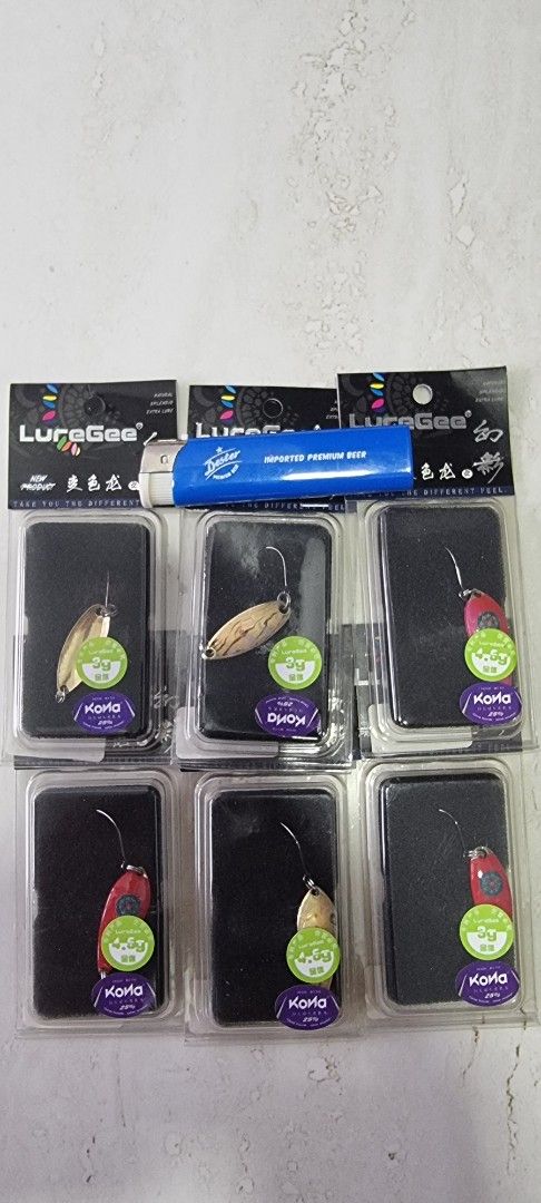 LureGee Fishing Lures - New, Sports Equipment, Fishing on Carousell