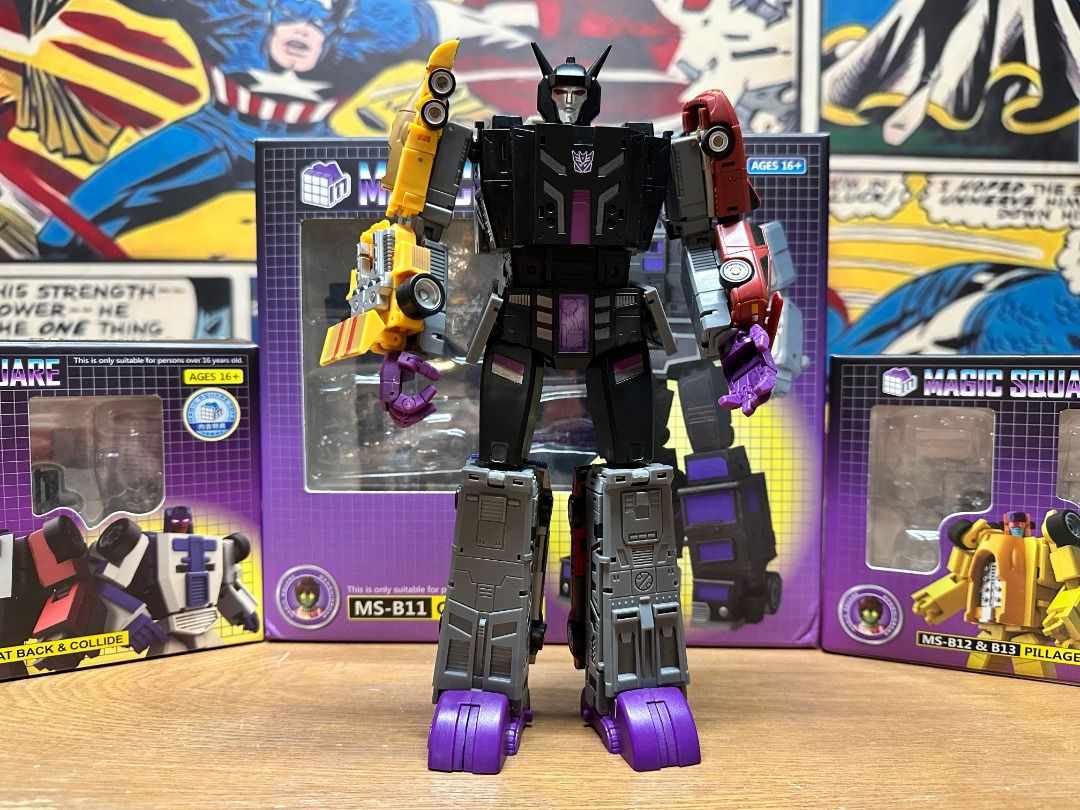 Magic Square Highway Overlord Set of 5 (not Transformers Legends Scale ...