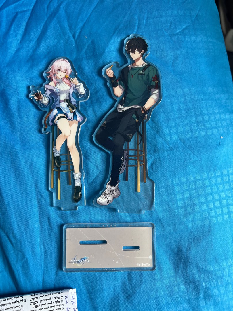 March 7th and Dan Heng Standee, Hobbies & Toys, Memorabilia ...