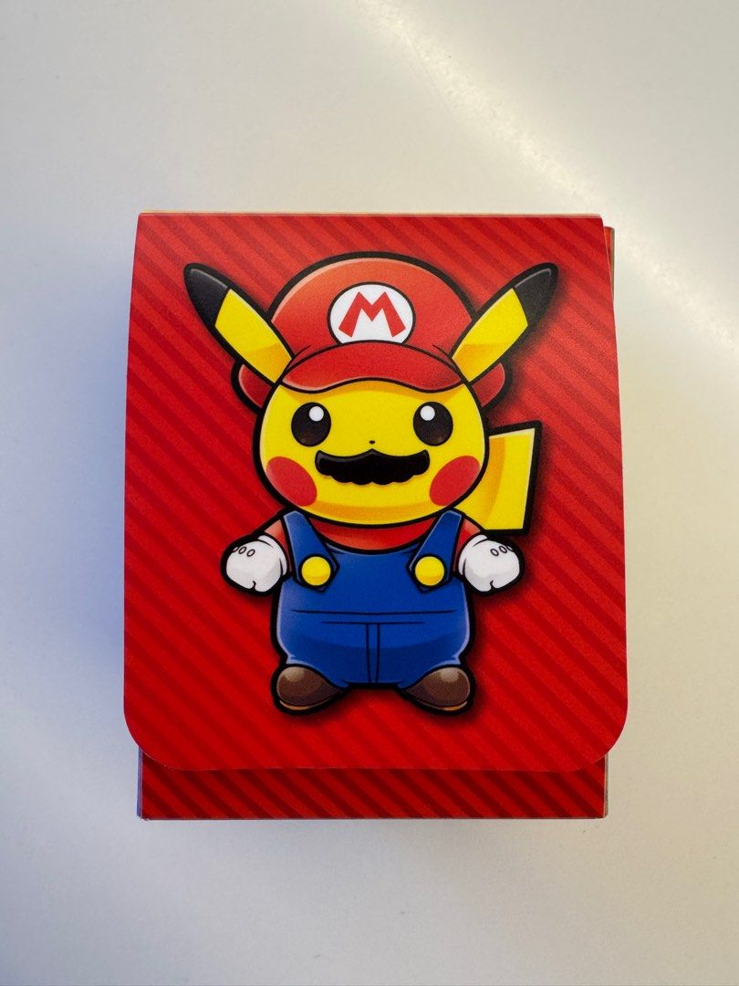 Mario Pikachu Pokemon Card Sleeves (64 sleeves), Hobbies & Toys, Toys ...