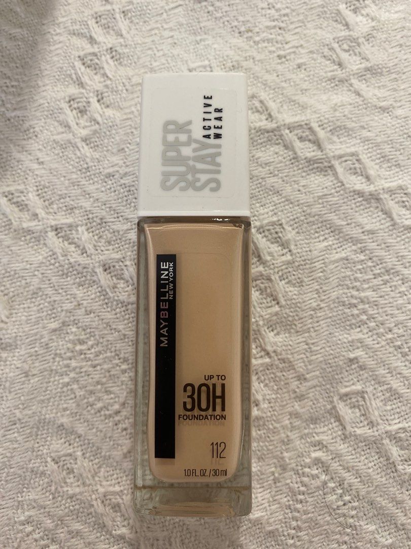 Maybelline Super Stay Active Wear Foundation 112, Beauty & Personal ...