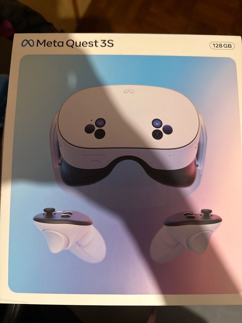 Meta Quest 3S 128GB VR Headset, Video Gaming, Gaming Accessories ...