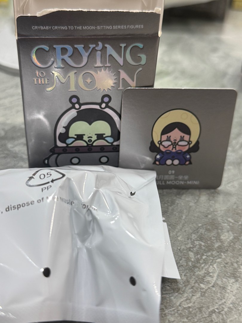 MINI CRYBABY CRYING TO THE MOON, Hobbies & Toys, Toys & Games on Carousell