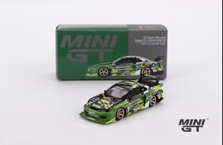 1/64 Mini GT Nissan Silvia (S15) D-Max 2023 D1 Grand Prix D-MAX Racing ...