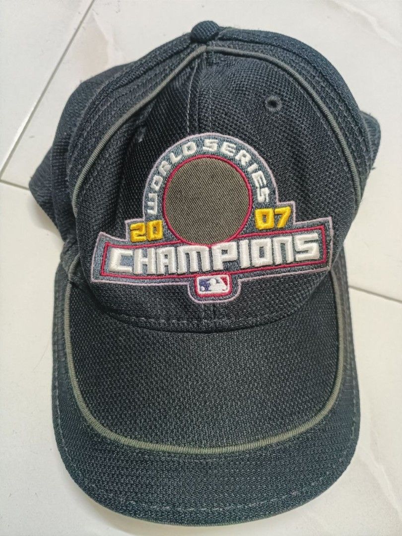MLB World Series 2007 Champions Cap, Men's Fashion, Watches ...