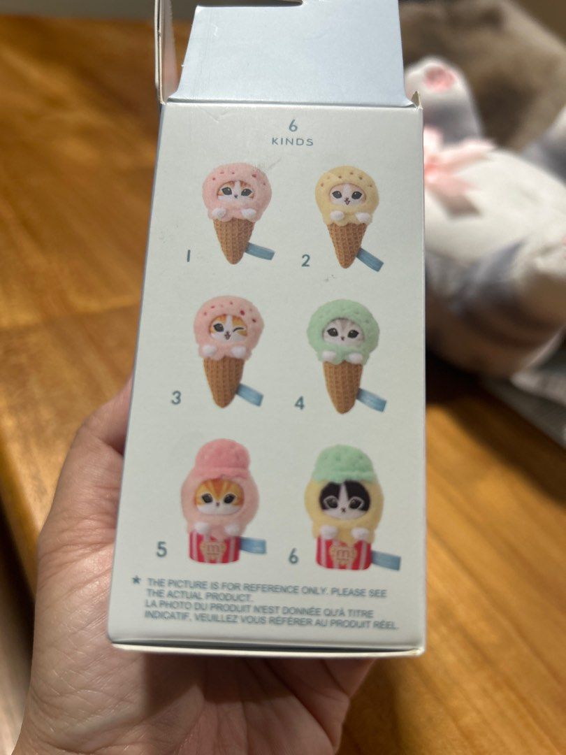 Mofusand x MINISO Ice Cream Cat Surprise Box (opened), Hobbies & Toys ...