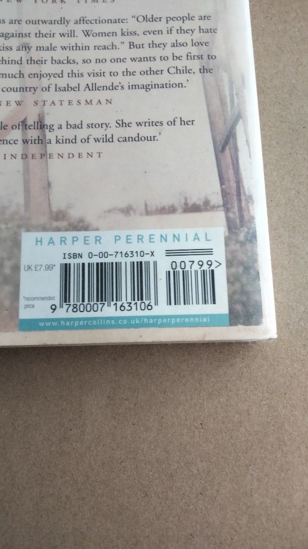 My Invented Country by Isabel Allende (Memoir), Hobbies & Toys, Books ...