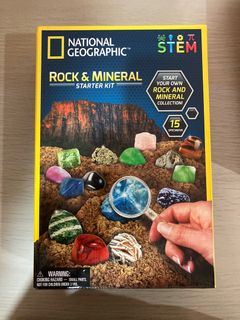 National Geographic Rock & Mineral Starter Kit, Hobbies & Toys, Toys ...
