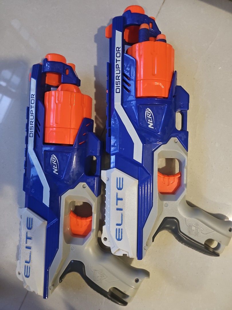 Nerf Disruptor Elite Blasters (Pair), Hobbies & Toys, Toys & Games on ...