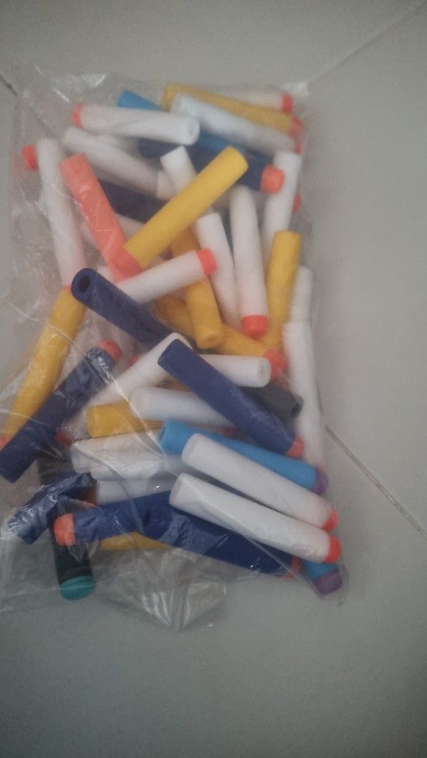 Nerf Gun Bundle with Darts and Storage Box, Hobbies & Toys, Toys ...