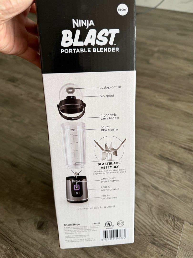 Ninja Blast Portable Blender - Brand New, TV & Home Appliances, Kitchen ...