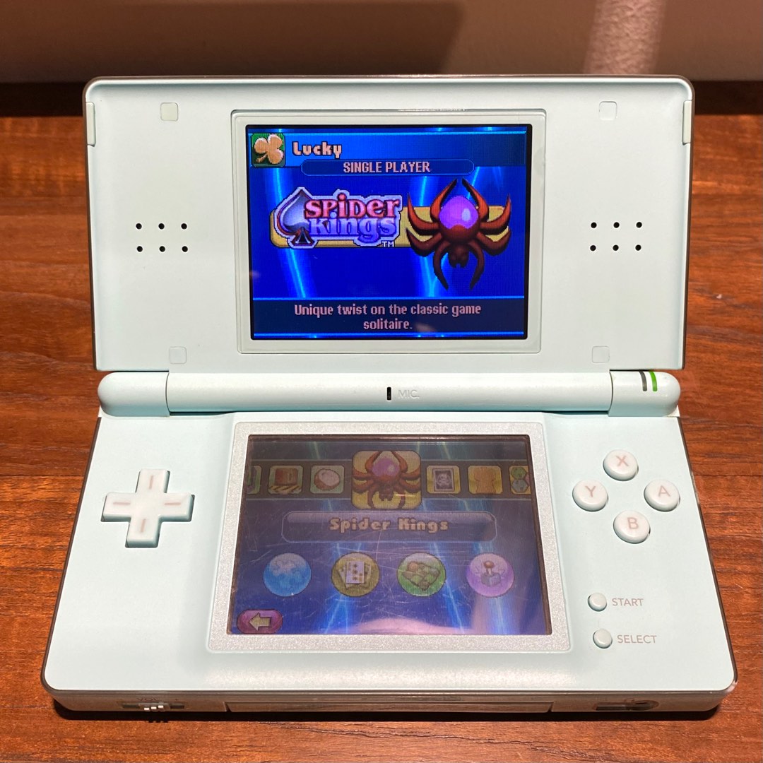 Nintendo DS-Lite (Turquoise/Ice Blue) - All Original Parts, Video ...