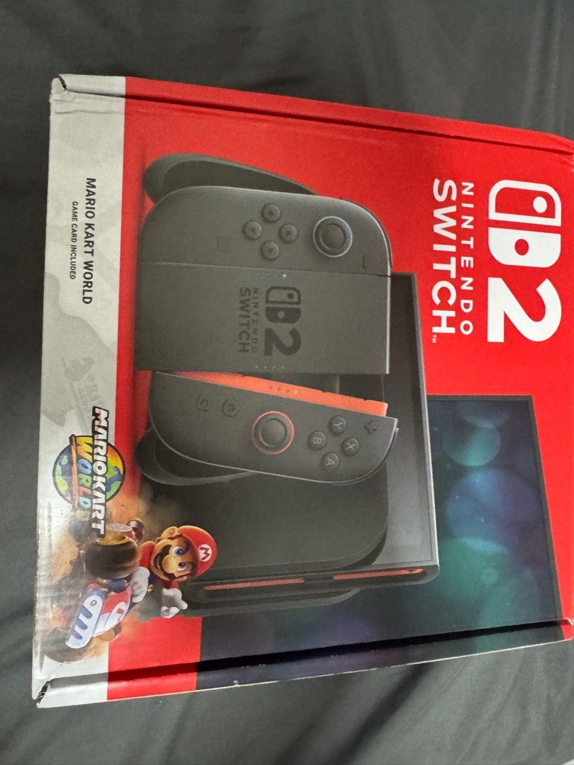 Nintendo Switch 2 Mario Kart World Bundle, Video Gaming, Video Games ...