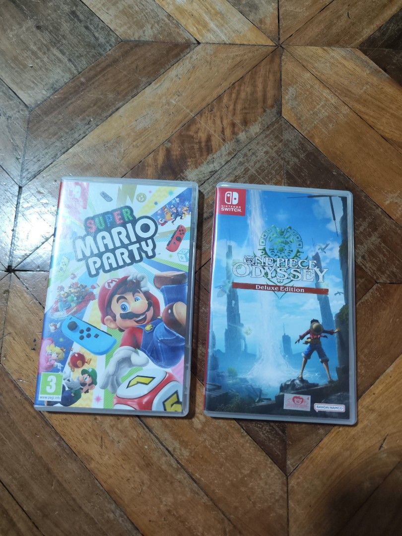 Nintendo Switch Super Mario Party One Piece Odyssey, Video Gaming ...