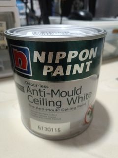 Nippon Paint Anti-Mould Ceiling White Odourless 5L, Furniture & Home ...