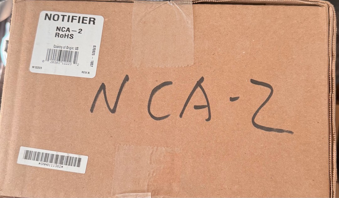Notifier NCA-2 火警控制盤, 家庭電器, 電視 & 其他娛樂, 娛樂系統及智能家居產品 - Carousell