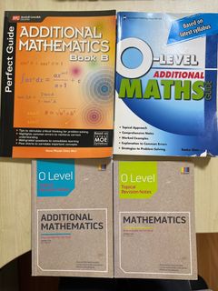 Additional mathematics O level, Hobbies & Toys, Books & Magazines, Assessment Books on Carousell