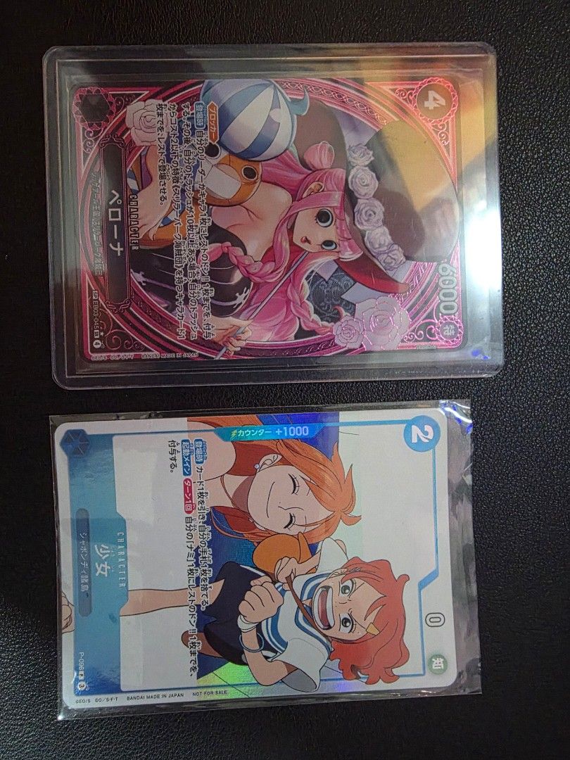 One Piece Card Game - Perona & Nami(SET), Hobbies & Toys, Toys & Games ...
