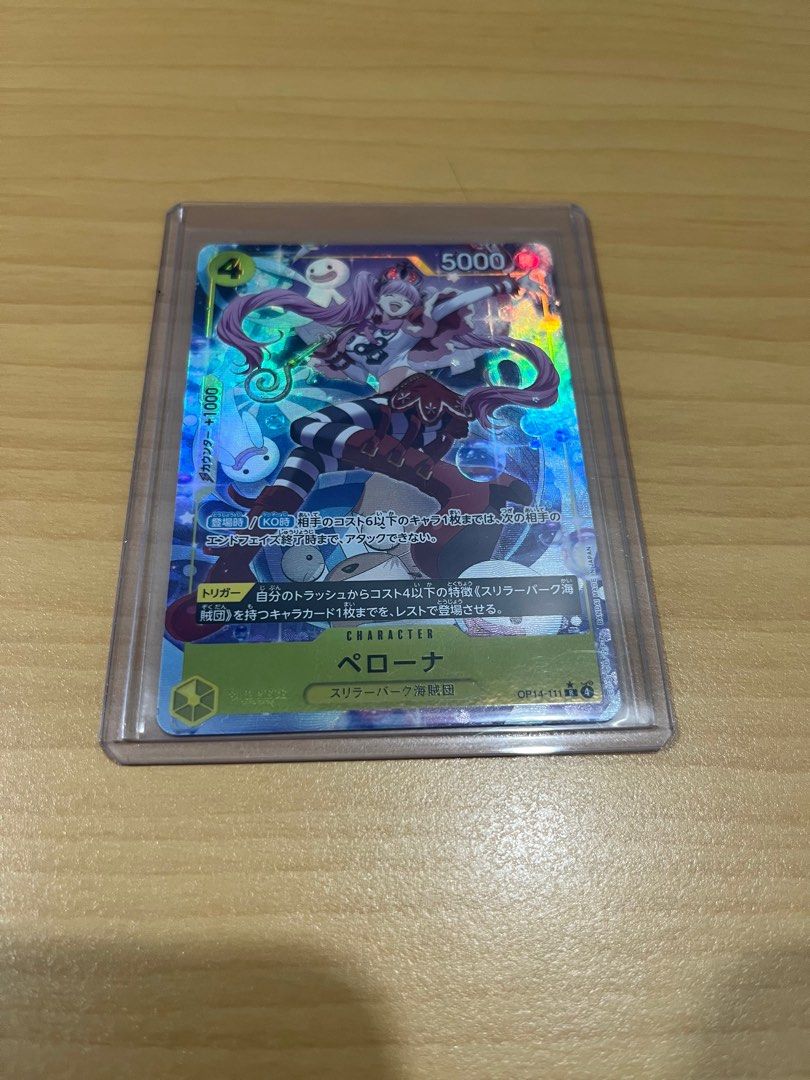 One Piece Card Game - Perona OP14, Hobbies & Toys, Toys & Games on ...
