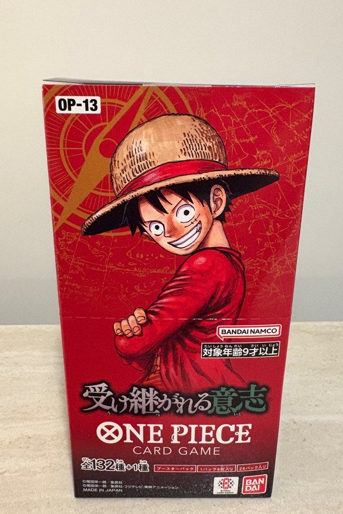 One Piece Card Game OPTCG OP13 OP-13 Booster Box, Hobbies & Toys, Toys ...
