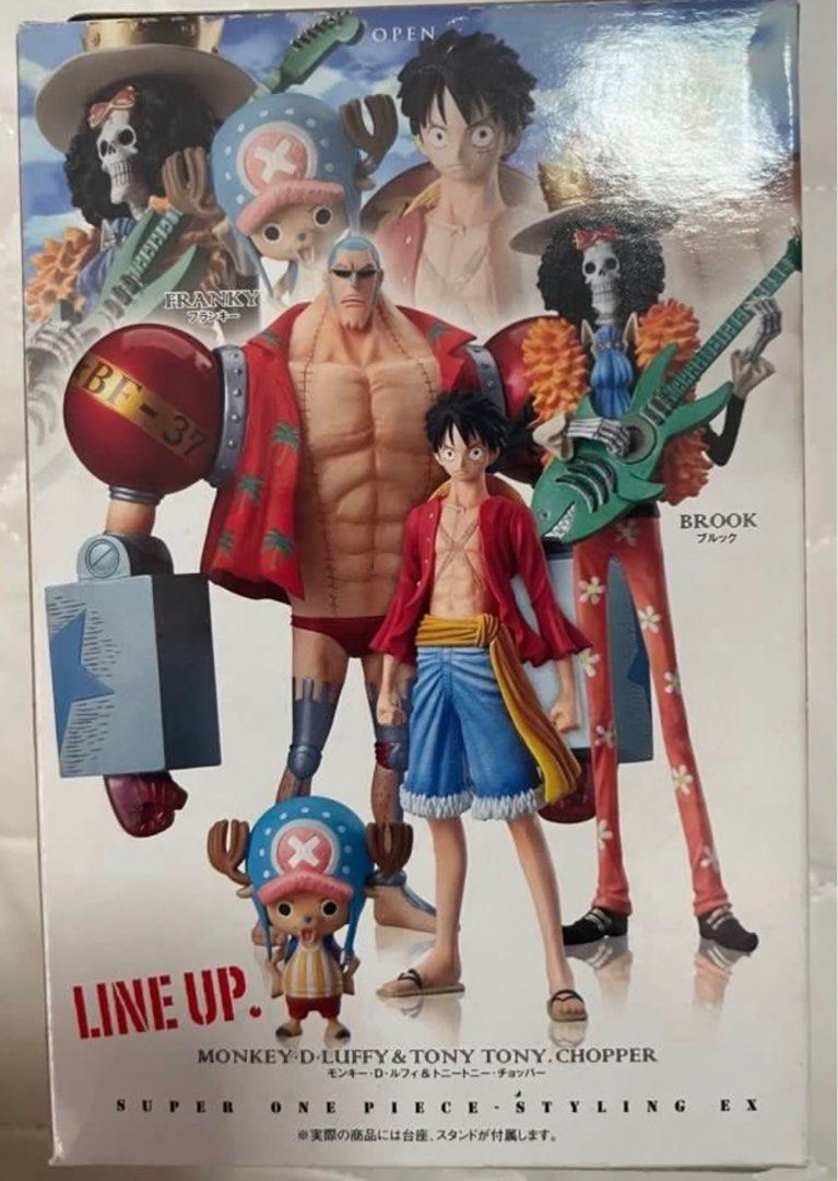One Piece Figure - Super One Piece Styling EX - Monkey D Luffy - Tony ...