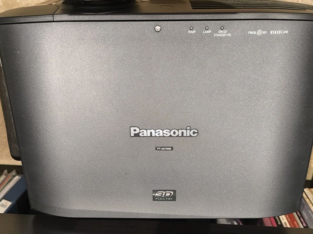 Panasonic PT-AE7000U 3D Projector, TV & Home Appliances, TV ...