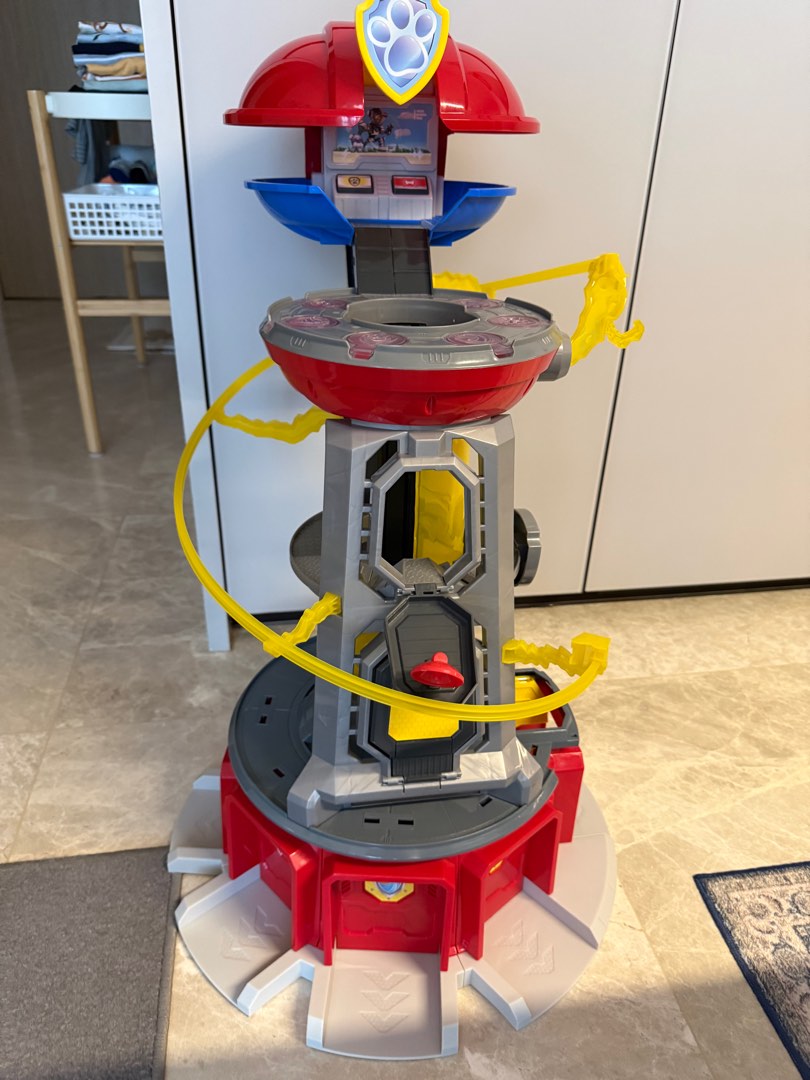 Paw Patrol Mighty Lookout Tower Playset, Hobbies & Toys, Toys & Games ...