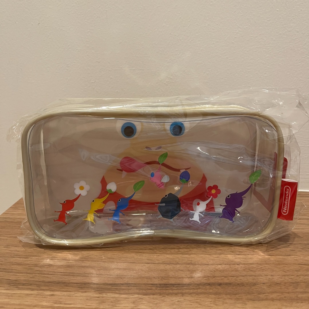 Pikmin Clear Pouch ft. bulborb, purple pikmin, yellow pikmin, blue ...